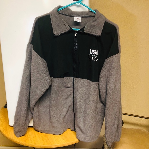 Olympics | Jackets & Coats | Usa Olympic Committee Fleece Pullover ...